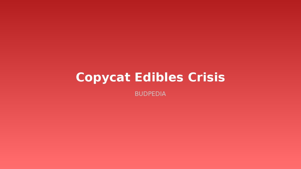 Copycat Cannabis Edibles Look Like Kids' Snacks: A Crisis | Budpedia